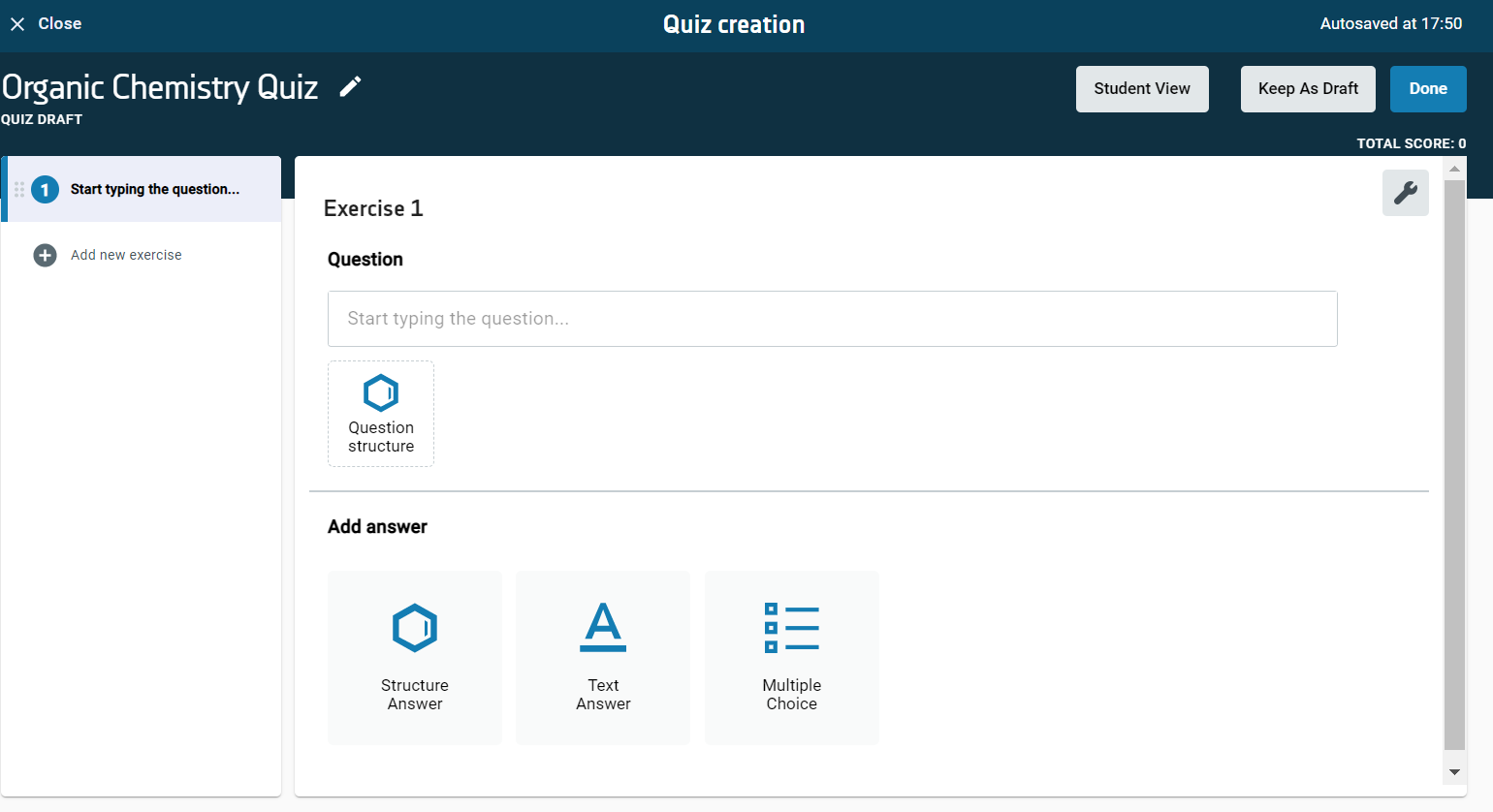 Quick Start Guide for Teachers with an LMS | Chemaxon Docs